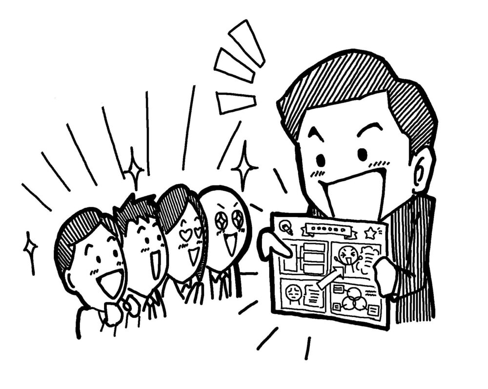 超シンプルに思考を見える化する図解術 | イラストで伝える・見せる・考える誰でも描けるイラストプレゼン研究所