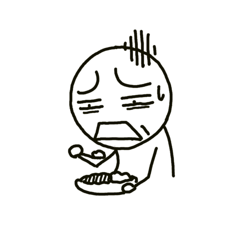 食べる棒人間10連発 味覚を見える化する。 | イラストで伝える・見せる・考える誰でも描けるイラストプレゼン研究所