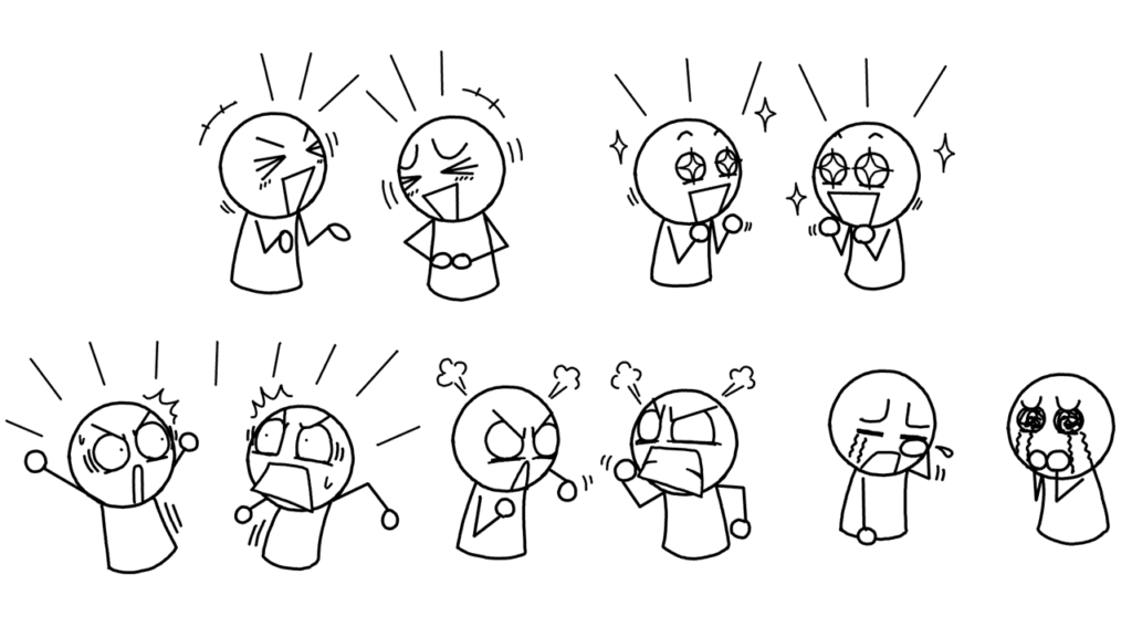 共感し合う棒人間 | イラストで伝える・見せる・考える誰でも描けるイラストプレゼン研究所