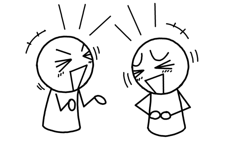 共感し合う棒人間 | イラストで伝える・見せる・考える誰でも描けるイラストプレゼン研究所