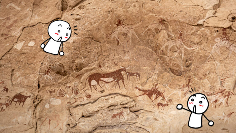 Chad’s ancient Ennedi cave paintings, Africa | イラストで伝える・見せる・考える誰でも描ける ...