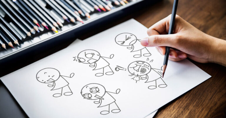 How to Draw Stick Figures That Expand Your Imagination | イラストで伝える・見せる ...